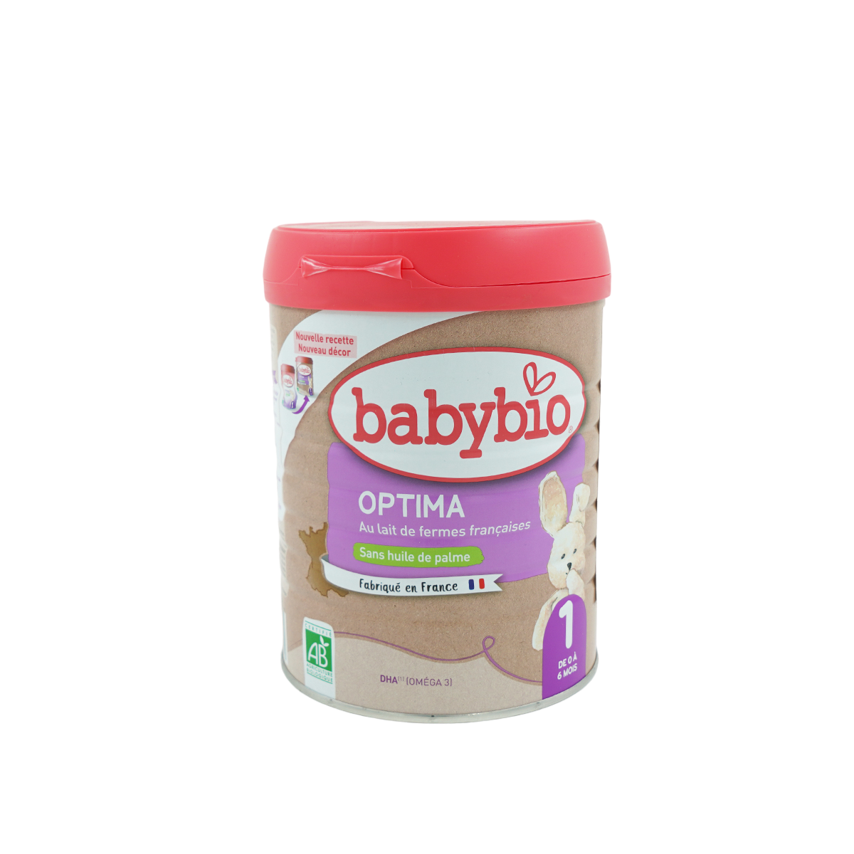 Babybio Optima 1 пребиотиктой 800гр хүүхдийн сүү 0-6 сар Оптима