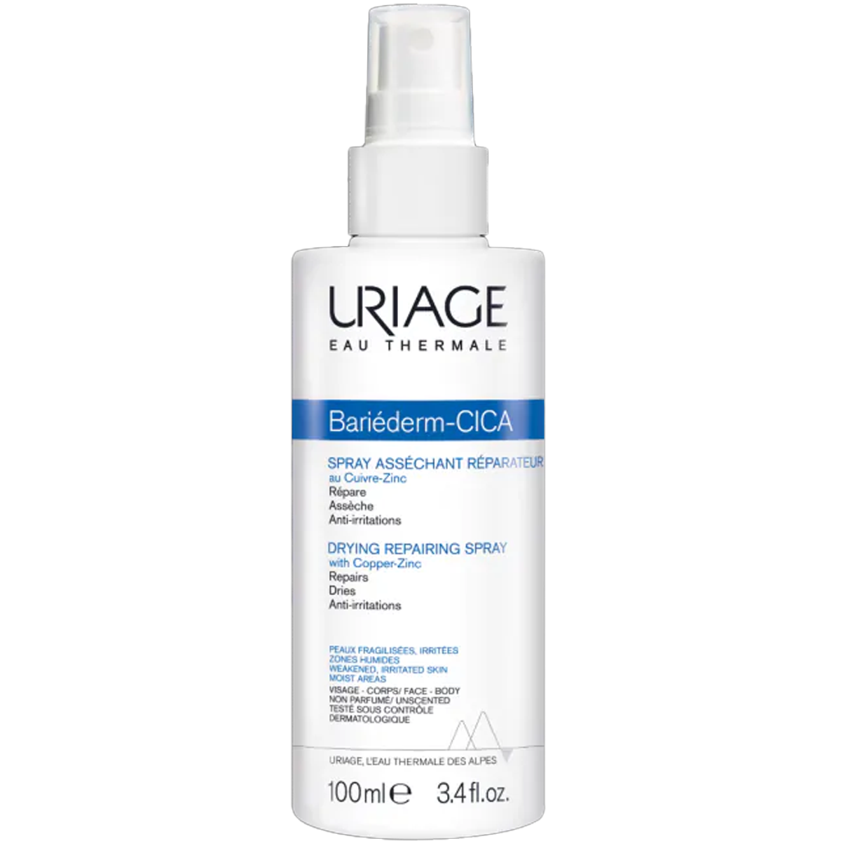 Uriage BARIEDERM CICA-SPRAY арьс нөхөн сэргээх цацлага 100мл