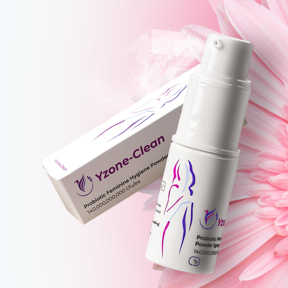 YZone Clean probiotic feminine hygiene powder spray