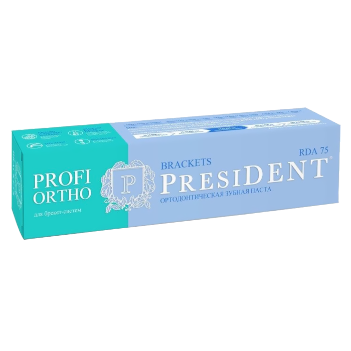 President аппараттай шүдний ОО 50мл (RDA 75)