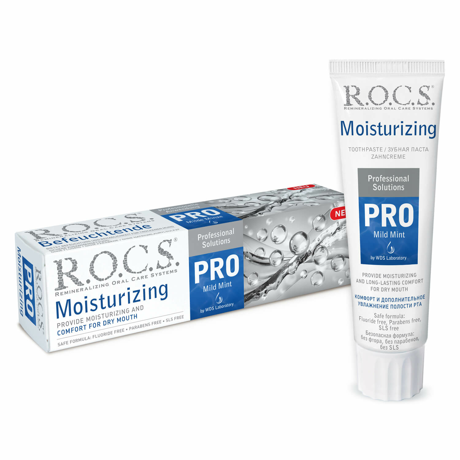 Rocs moisturizing tooth paste