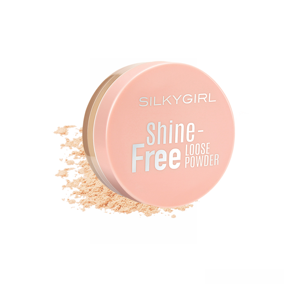 Silkygirl SHINE-FREE LOOSE POWDER 01 Natural Light - Нунтаг күдр 01