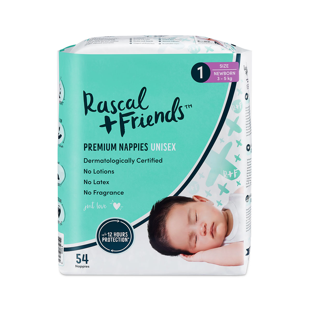 Rascal+Friends хүүхдийн живх 3-5кг NB №54