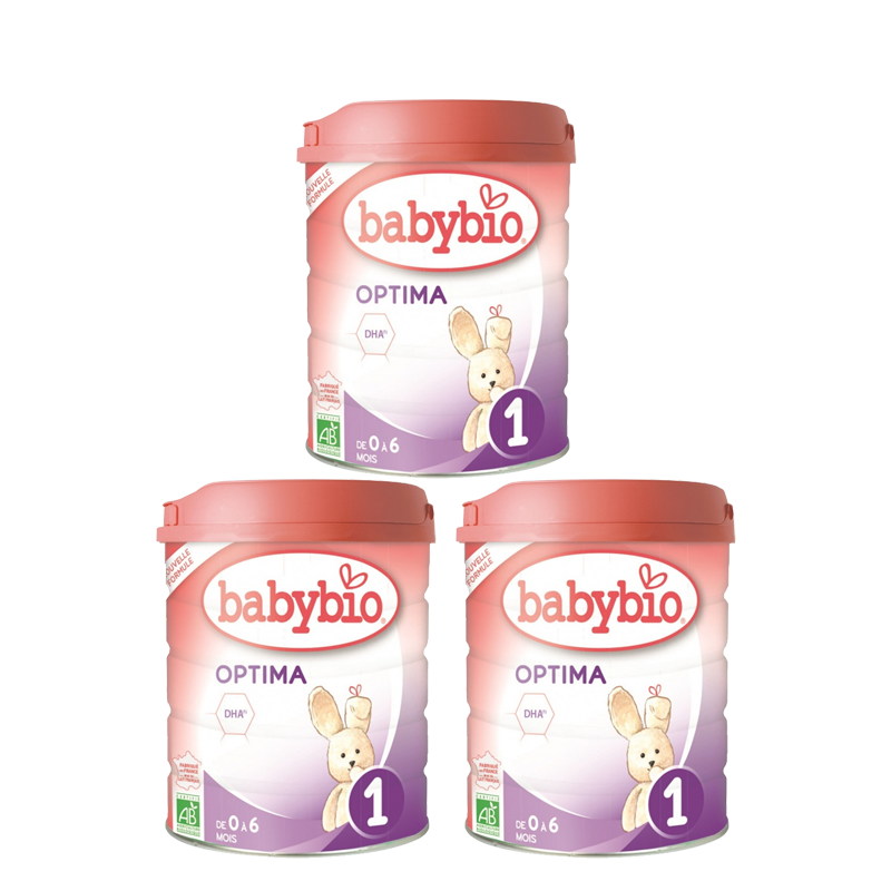 Багц Babybio Optima №1 пребиотиктой 800гр 0-6 сар 3ш
